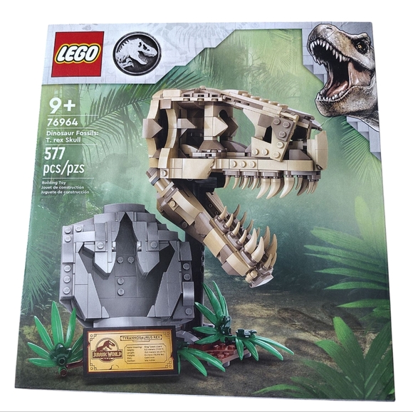 Lego | Toys | Lego Jurassic World Dinosaur Fossils T Rex Skull 577 ...